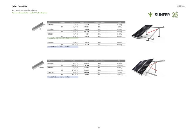 Nuevo Catálogo Sunfer 2024 - Comesur